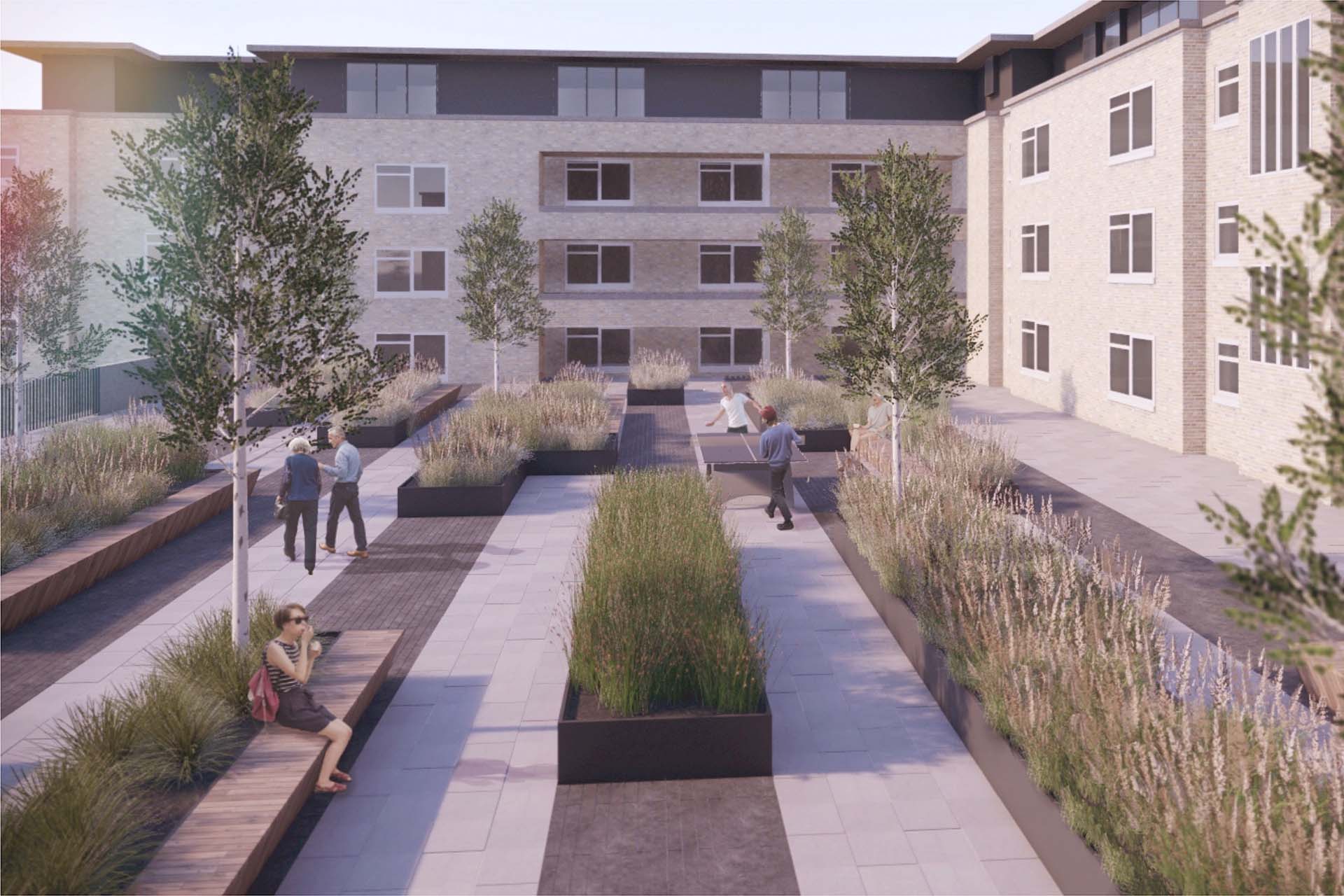 Commercial Landscape Design In Cornwall - zpdesign Landscape and Garden ...